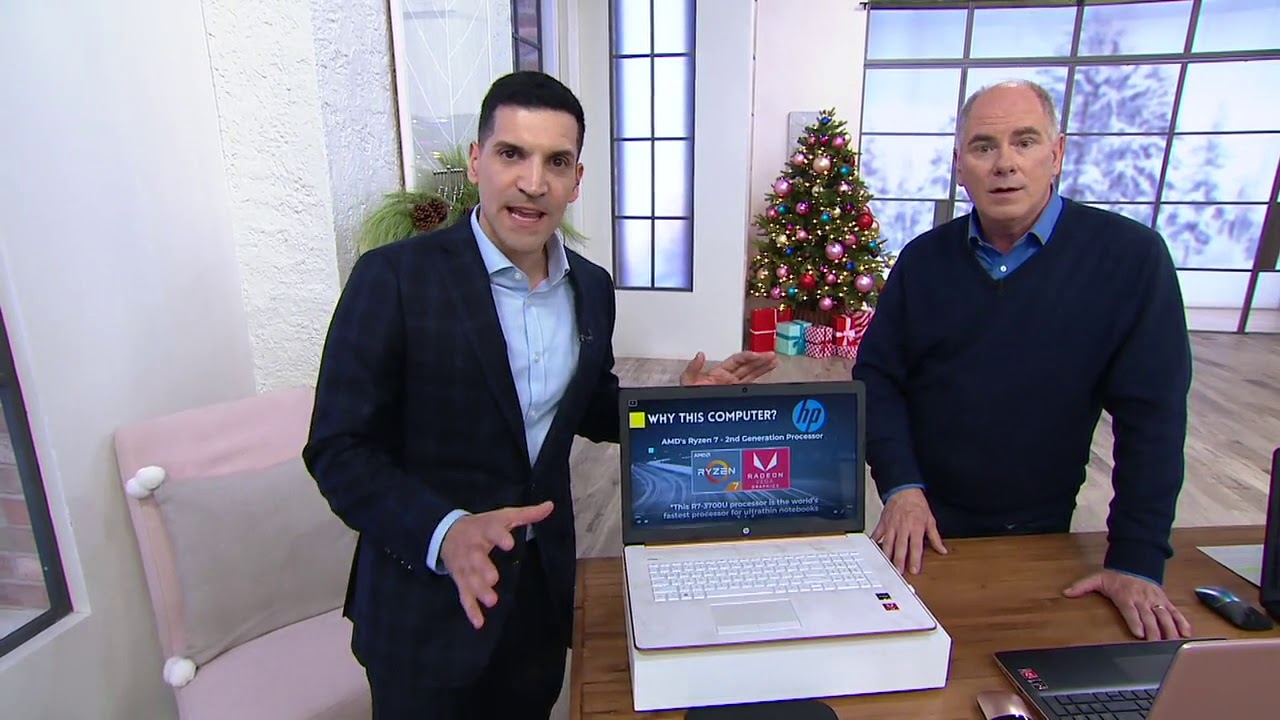 HP 15/17" Touch Laptop AMD R7 12GB RAM 2TB HD w/ Tech, Mouse, Office ...