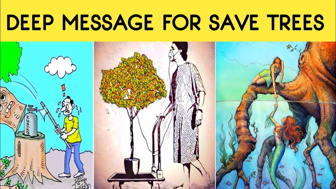 DEEP MESSAGE FOR SAVE TREES | MOTIVATIONAL PECTURE WITH MEANING | # ...