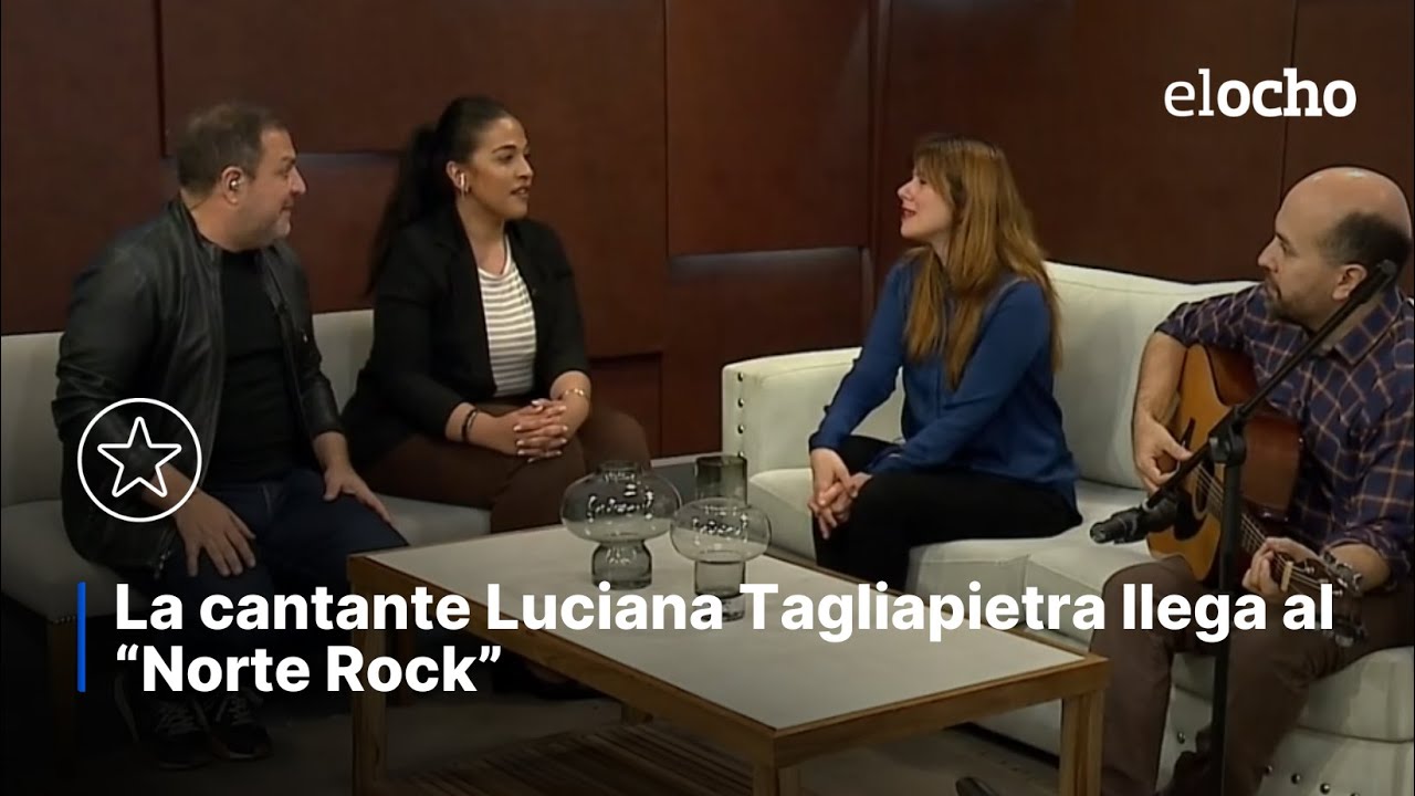 LUCIANA TAGLIAPIETRA LLEGA AL "NORTE ROCK" - YouTube