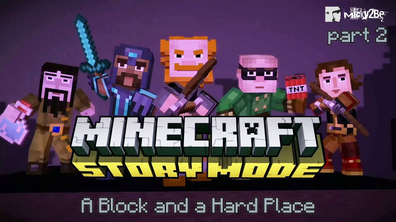 Minecraft Story Mode - A Block and a Hard Place - Part 2 - YouTube