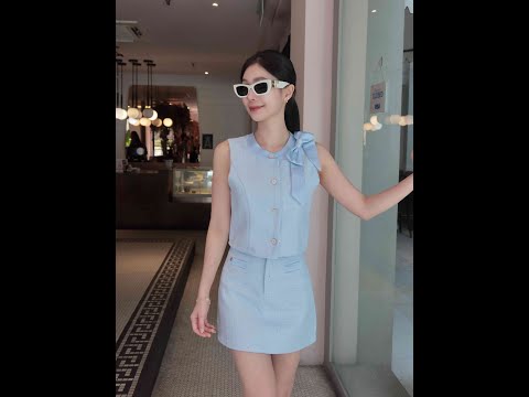 [星河小香] Starry Plaid Tweed Mini Skirt 短裙 (SKIRT Only)