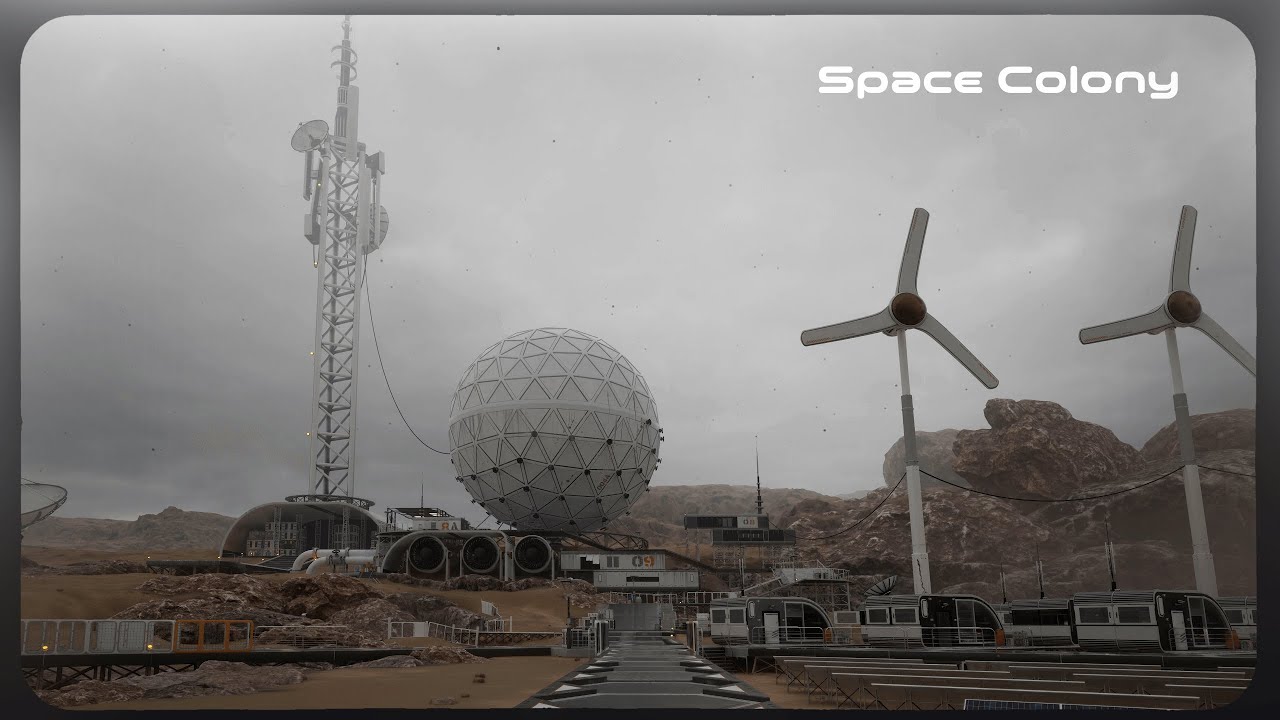 Space Colony & Sci-Fi City Update (Unreal Engine 5 Environment) - YouTube