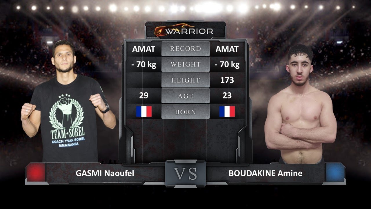 WFN 1 - Amine Boudikane vs Naoufel Gasmi - YouTube