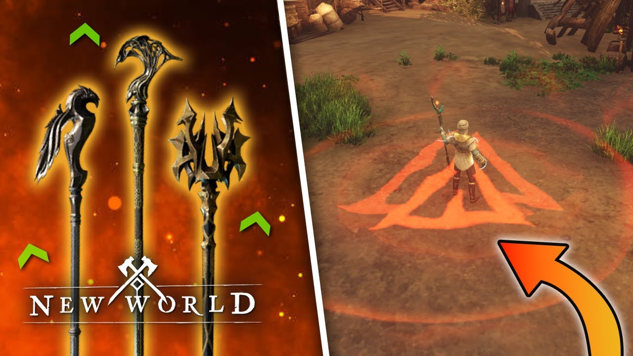 Old Fire Staff VS Reworked Fire Staff | Direct Visual Comparison | New ...