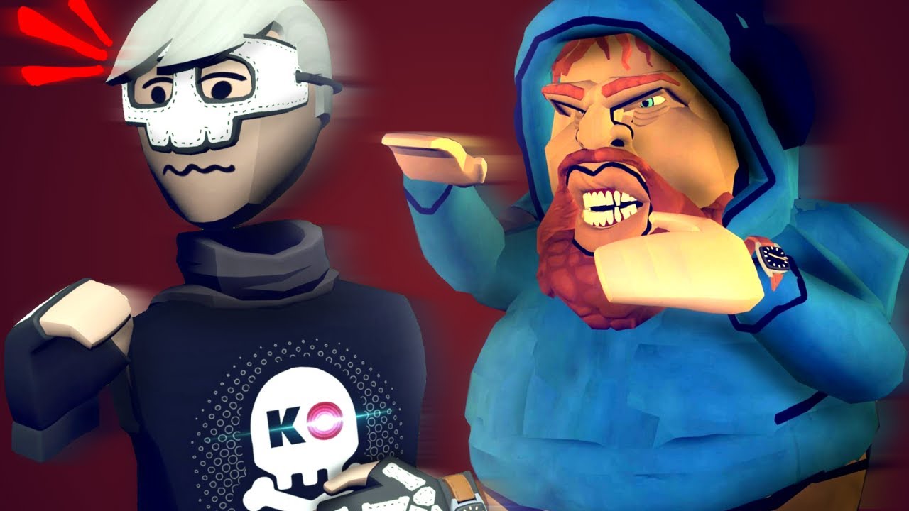 CaseOh Tries to EAT ME in Rec Room VR!? - YouTube