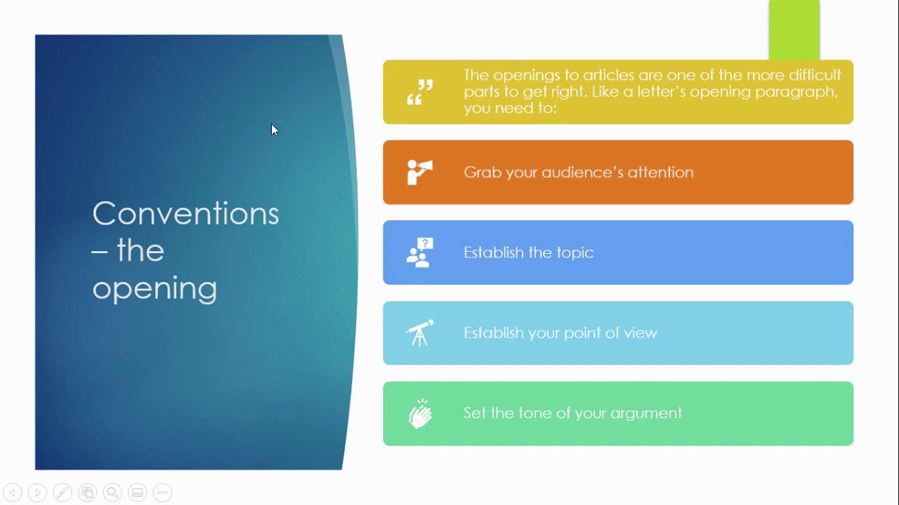 Transactional Writing - Newspaper/Magazine Articles - YouTube