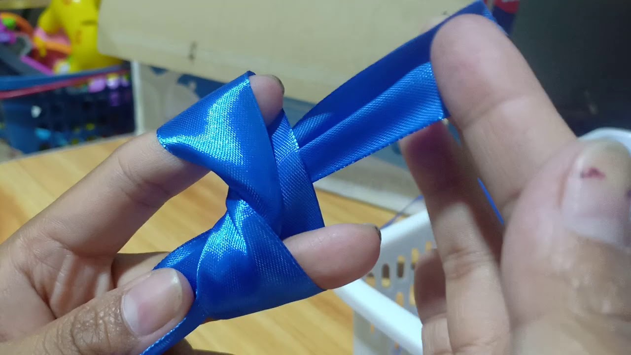 How to make ribbon for souvenir 🎀 very easy 🥰 - YouTube