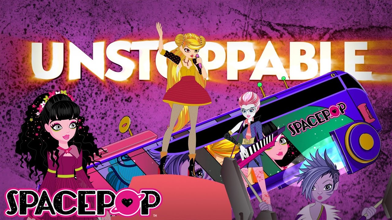 SpacePOP Unstoppable Music Video with Lyrics #readalong | SpacePOPgirls ...