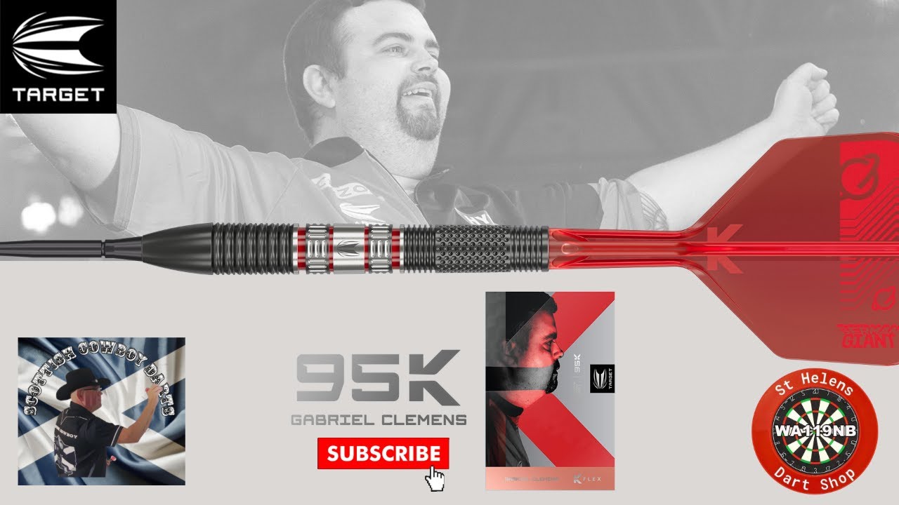 Target Gabriel Clemens 95K Darts Review - YouTube