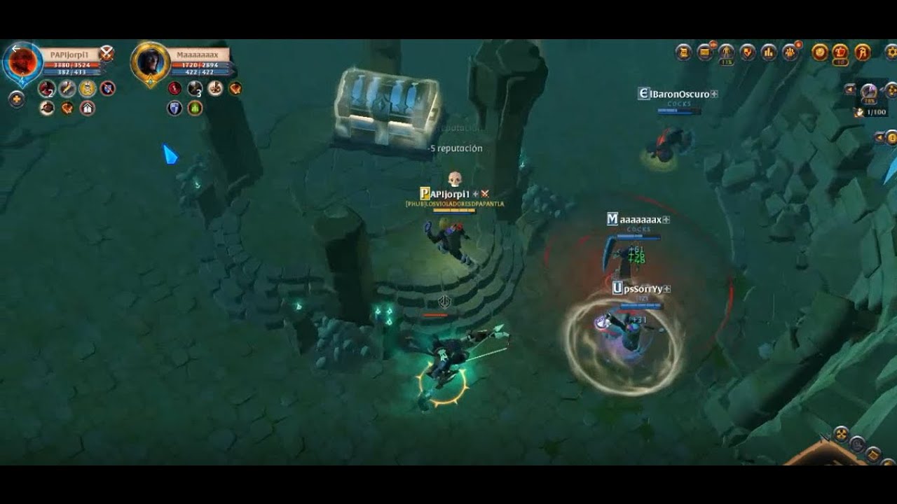 ALBION ONLINE Highlights Static Dungeon Diving #9 - YouTube