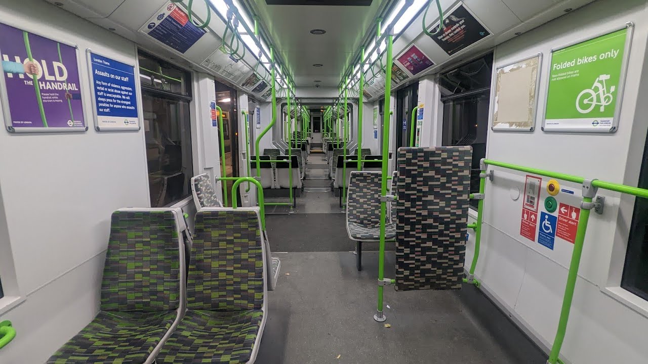London Trams full journey New Addington to East Croydon (via West ...