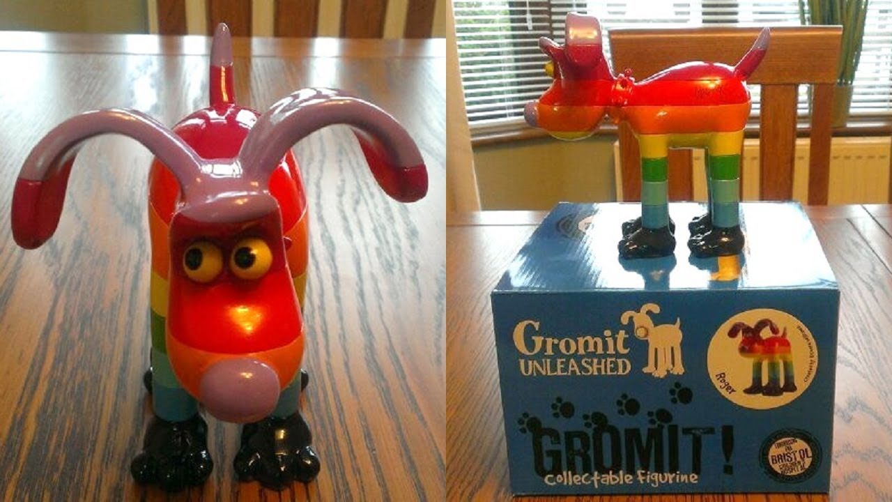 Gromit Unleashed - Roger Figurine Unboxing - YouTube