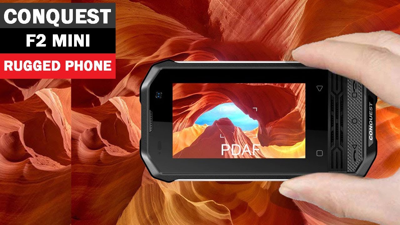 CONQUEST F2 Mini Rugged Smartphone Introduction - YouTube