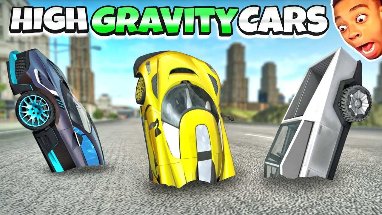 High Gravity Cars😱| Extreme Car Driving Simulator🔥| - YouTube