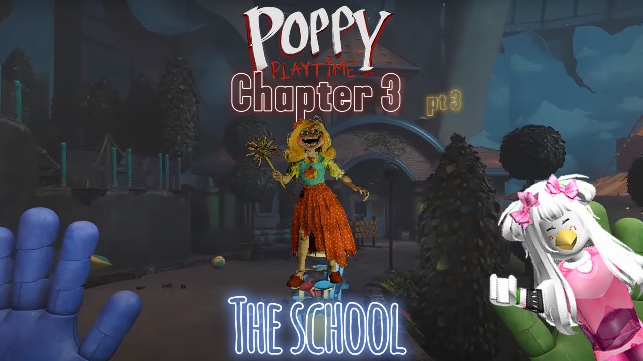 Poppy playtime chapter 3: The school (part 3) - YouTube