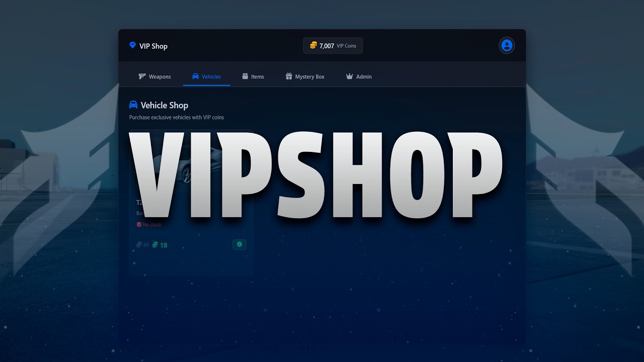 🔥 Best VIP Shop System for FiveM | Daily Rewards + Mystery Boxes - YouTube