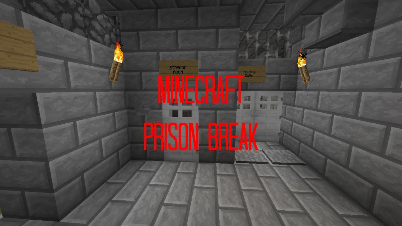 MINECRAFT PRISON BREAK!!! - YouTube