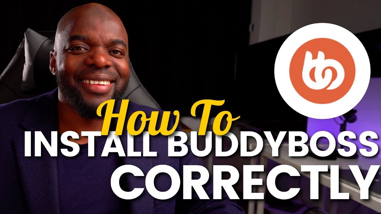 BuddyBoss | How to install BuddyBoss correctly - YouTube