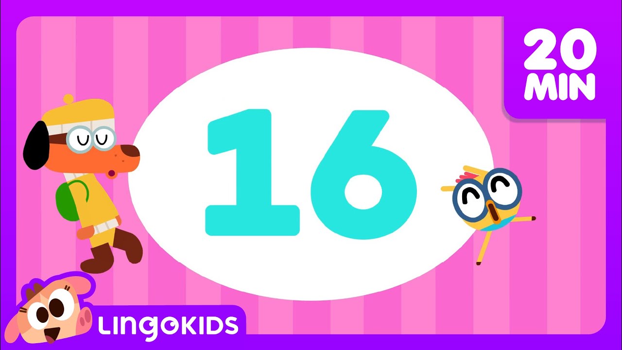 COUNTING SONG 🧮💙 + The Best Numbers Songs for Kids | Lingokids - YouTube