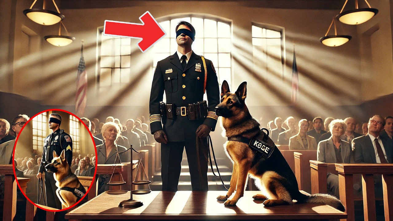 Judge Mocks Blind Police Officer and His K9—The Blind Officer’s Courage ...