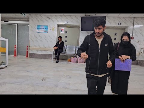 An incident that went well; Shokofeh and Afshin go to the hospital 🏥