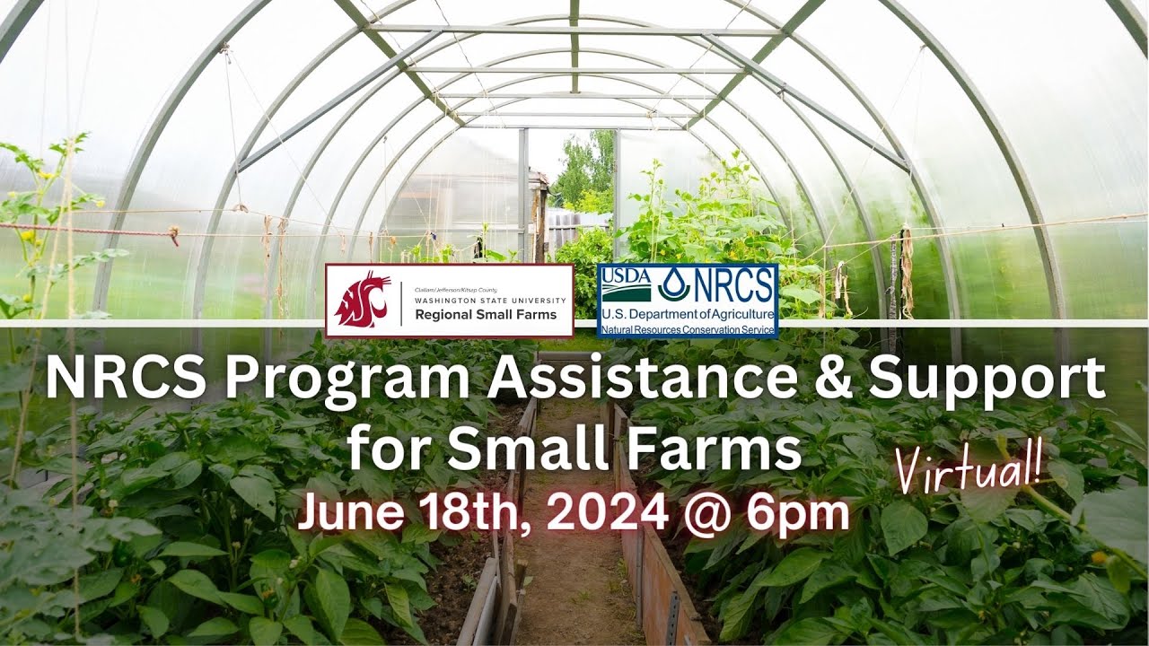 NRCS Assistance for Small Scale and Urban Growers - YouTube