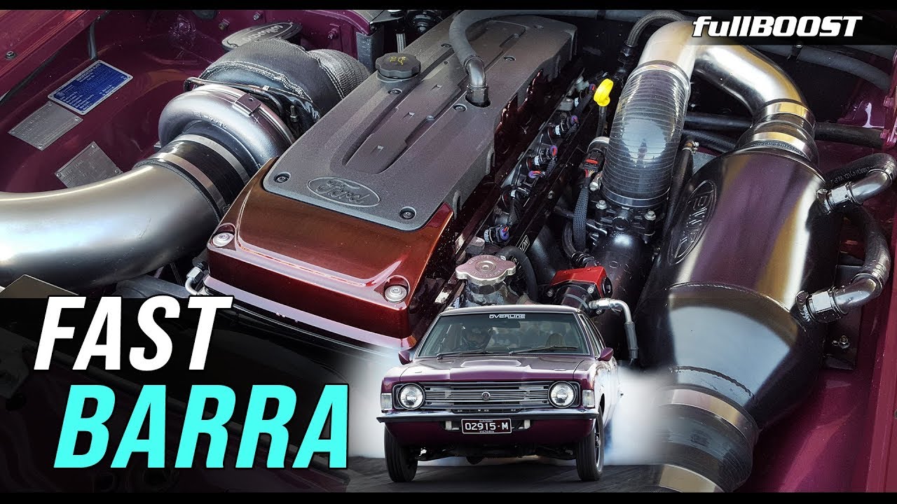 A Ford Cortina with a Ford Barra turbo | fullBOOST - YouTube