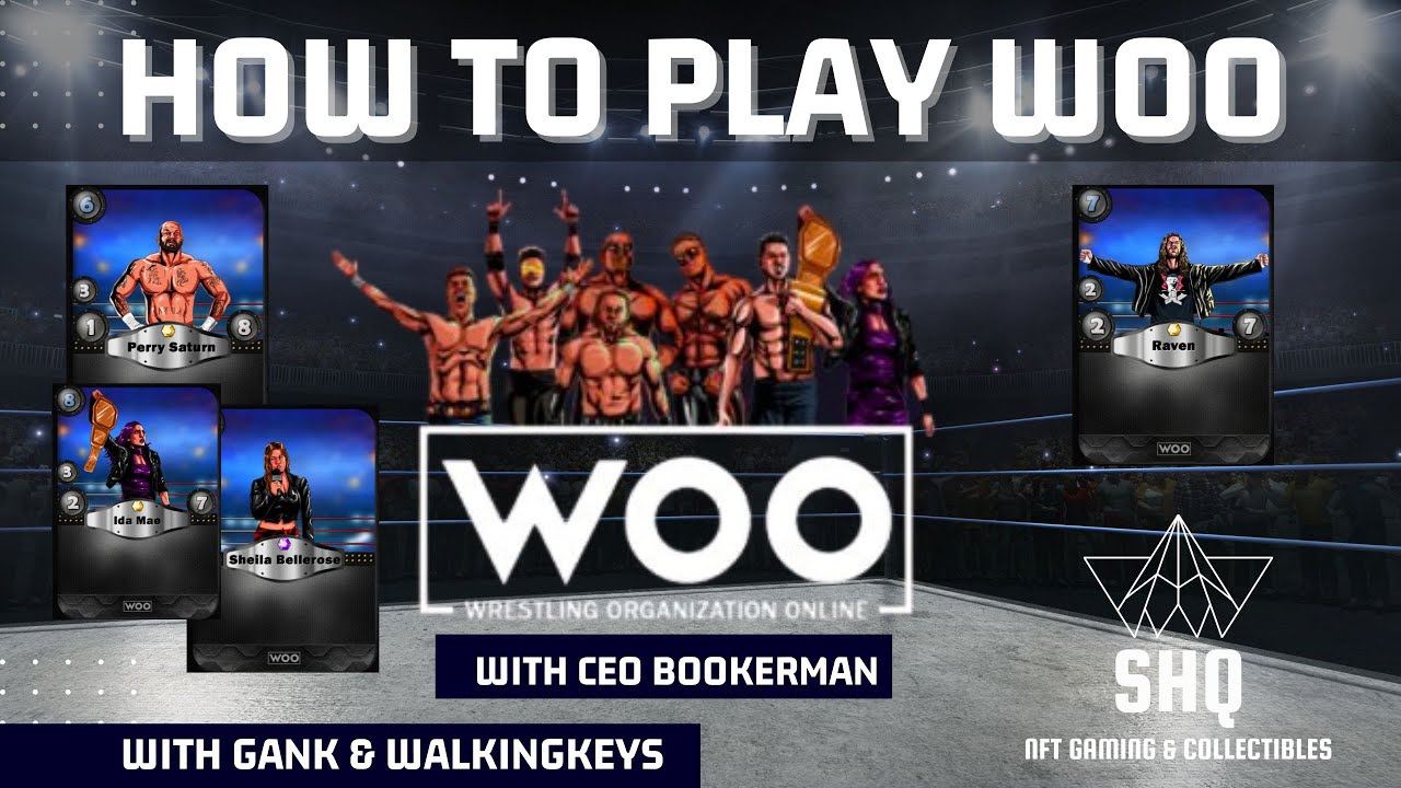 How To Play WOO - Wrestling Organization Online | Hive Blockchain Game ...