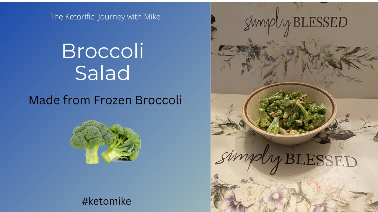 Broccoli Salad from Frozen Broccoli - YouTube