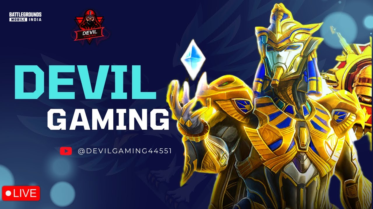 ''DEVIL IS LIVE''! @devilgaming44551 #bgmi #bgmilive #gamingchannel # ...