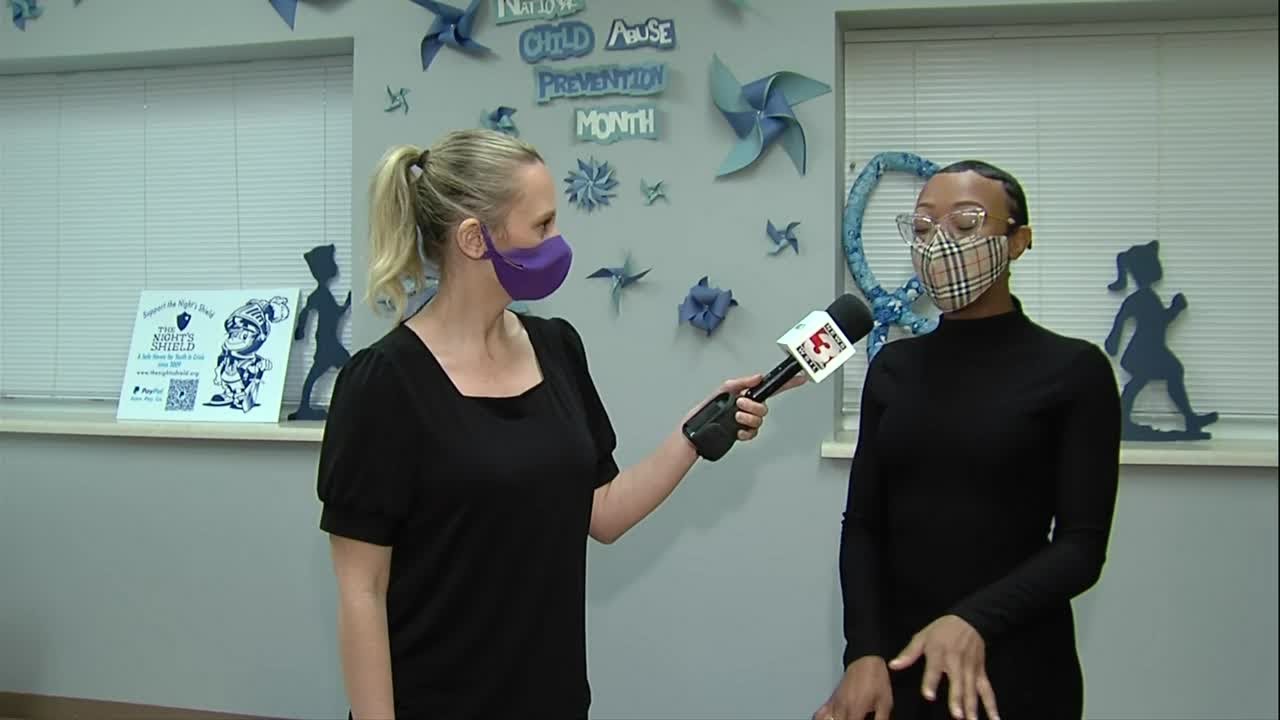 Case worker shares her experience working with homeless youth - YouTube