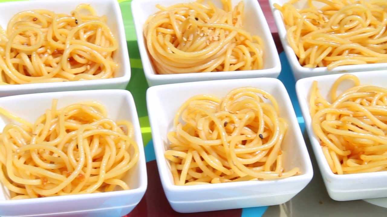 Easy Sesame Noodles Recipe - Collab with DedeMed! - YouTube