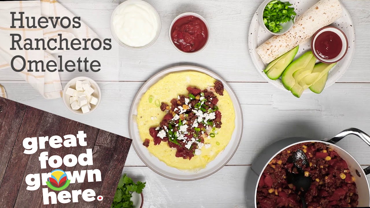 Recipe: Huevos Rancheros Omelette - YouTube