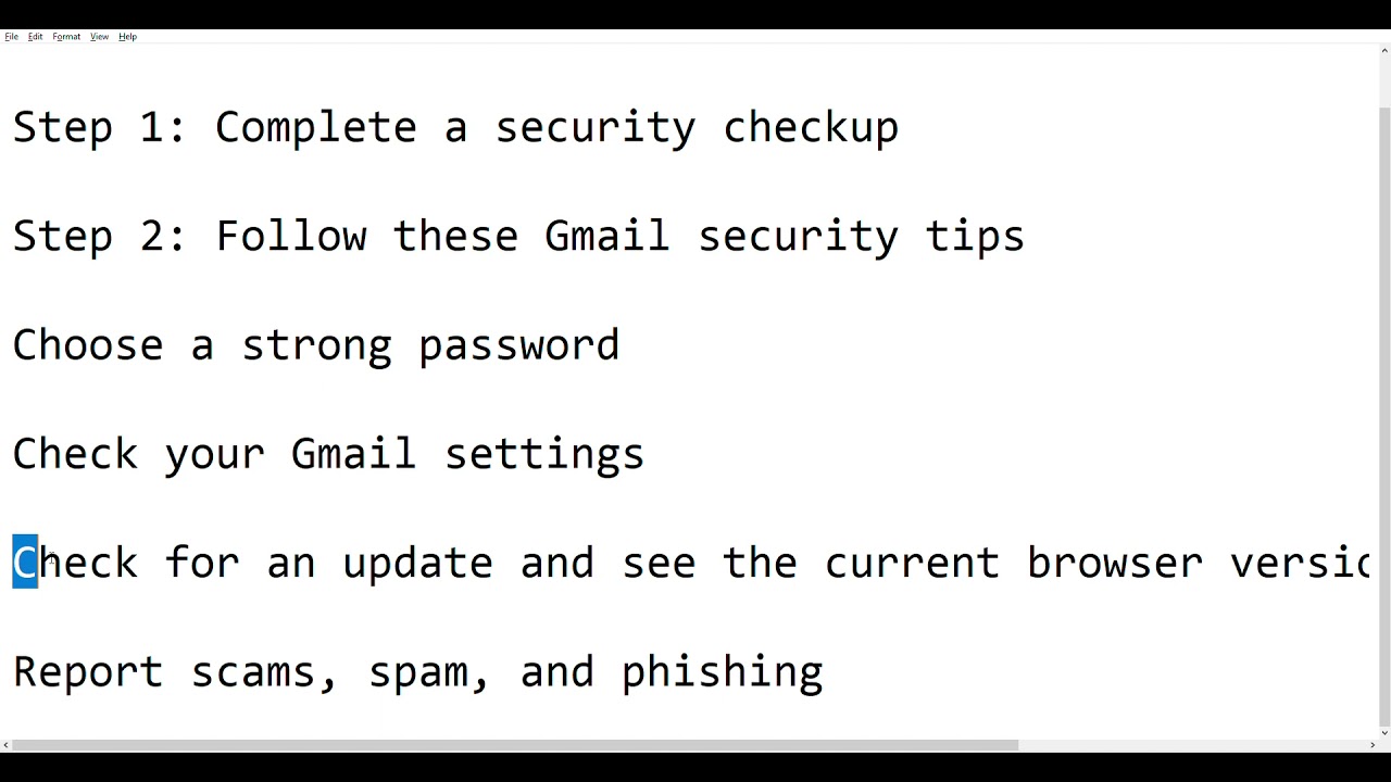 2 most important tips for gmail account | quick tips to secure gmail ...