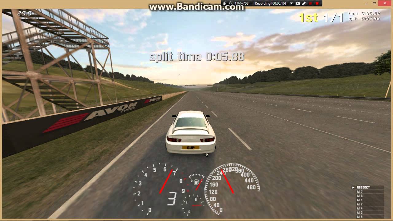 Lfs Drag - 1800HP CAR (8.5 sec) - YouTube