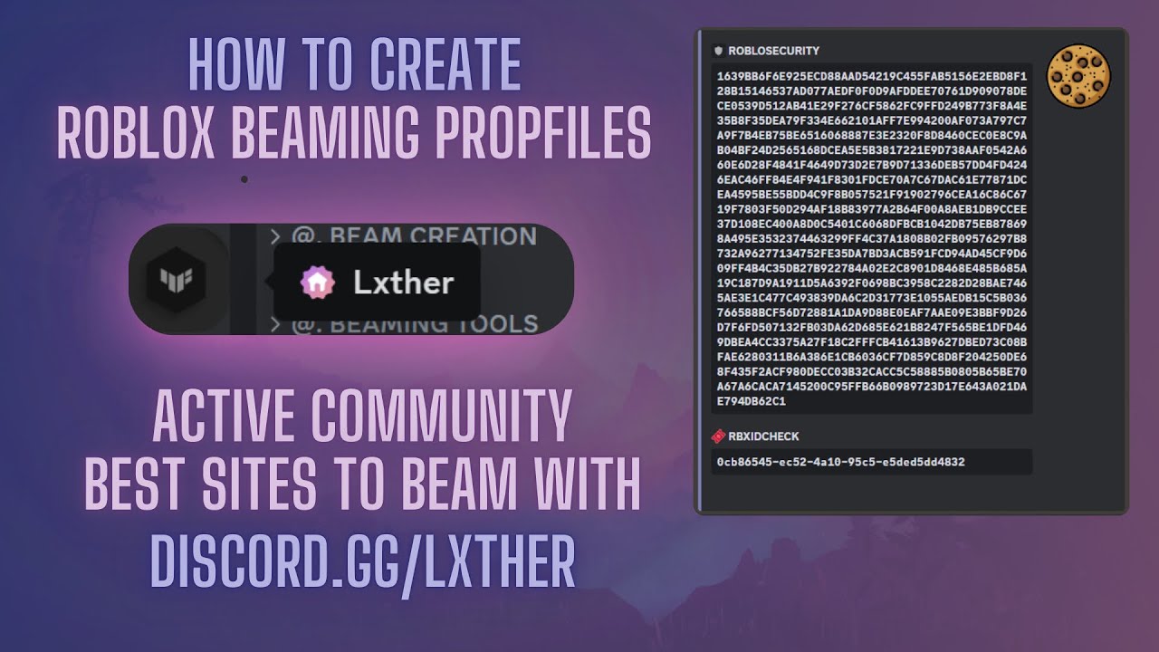 Roblox beam best one - YouTube
