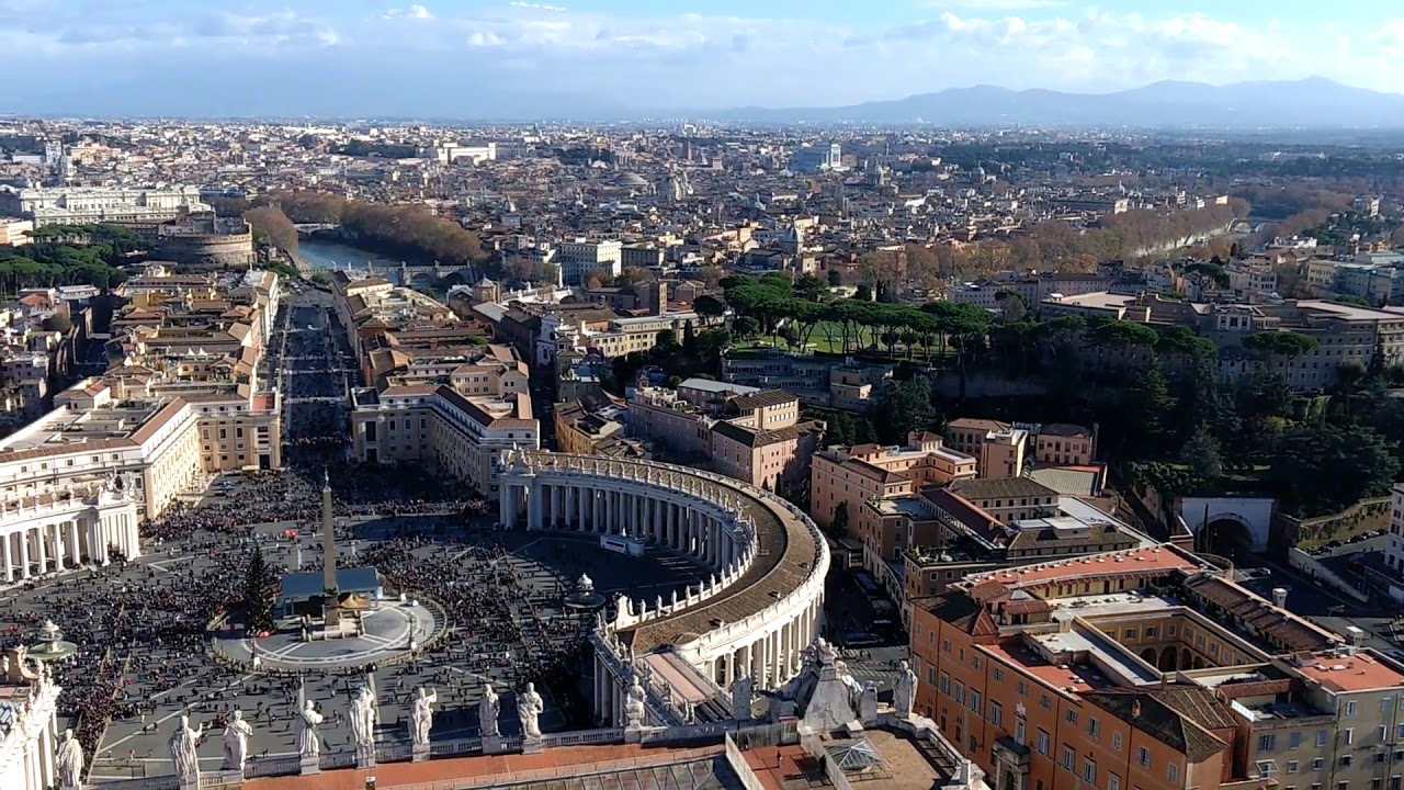 St. Peter's Basilica Bells - Vatican view - YouTube