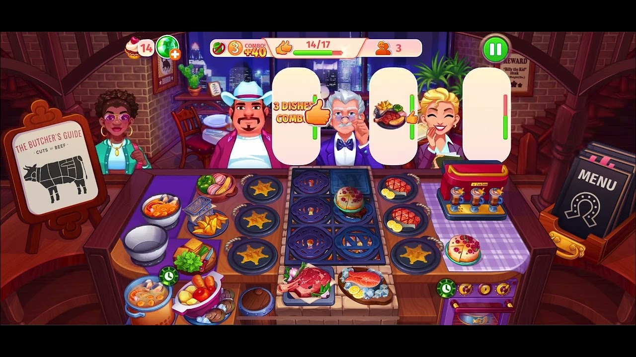 COOKING CRAZE : Kitchen Upgrade Boosts !!! almost made it to 100 ⭐️ ...