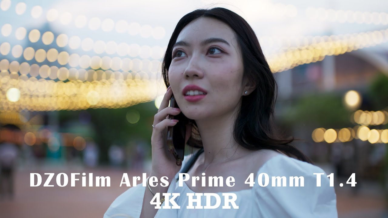 First Look of DZOFilm Arles Prime 40mm T1 4 4K HDR10+ - YouTube