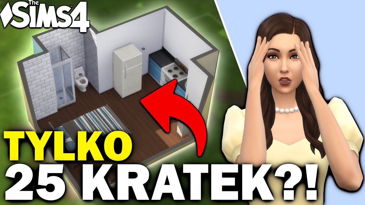 CAŁY DOM W JEDNYM POKOJU W THE SIMS 4?! - YouTube