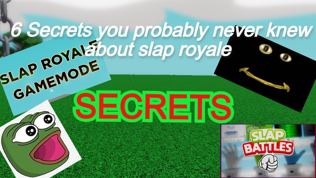 6 Secrets in slap royale you probably never knew! - YouTube