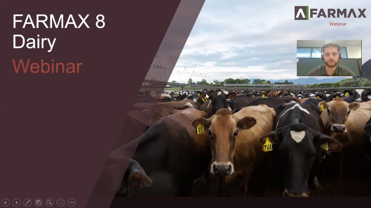 Webinar #4 - FARMAX 8 Dairy Overview - YouTube