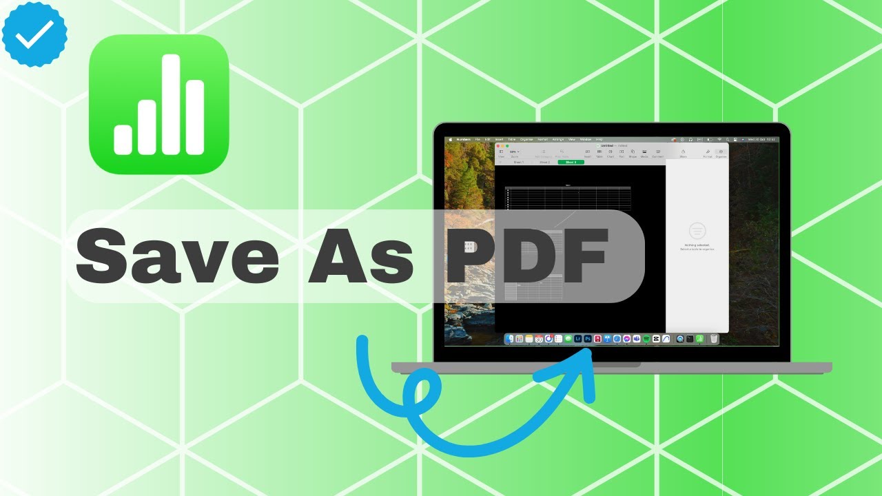How To Save As PDF On Numbers? - YouTube