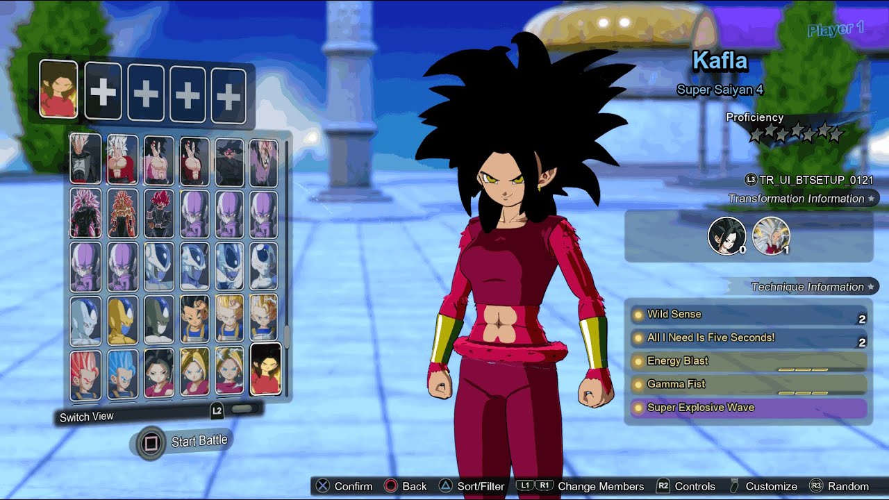 Dragon Ball Sparking Zero - Kefla SSJ 4 VS Goku Black SSJ 3 Rose - YouTube
