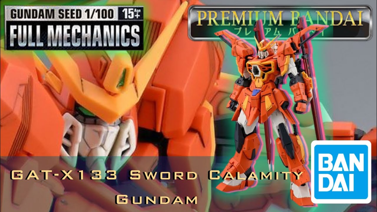 FULL MECHANICS SWORD CALAMITY GUNDAM - PREMIUM BANDAI RELEASE 2024 ...