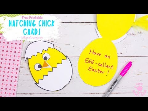 Hatching Chick Cards - YouTube