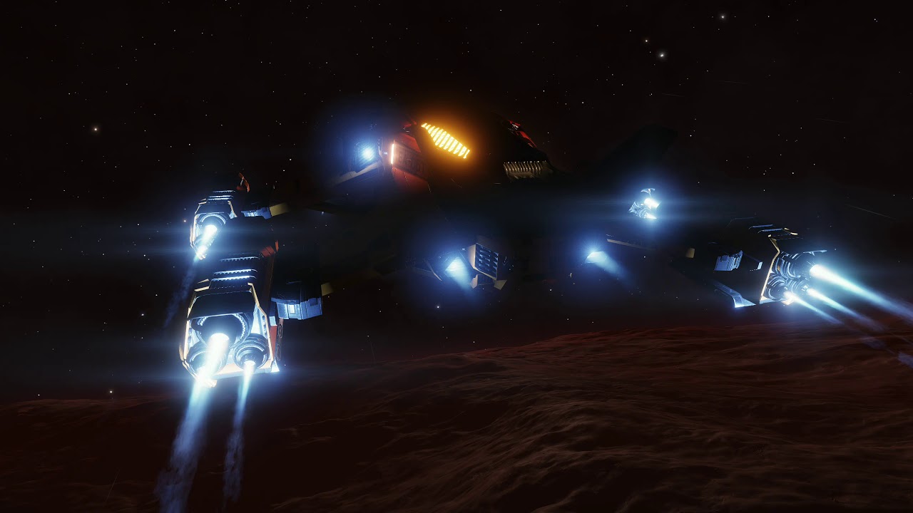 Elite Dangerous - Alliance Challenger take off - YouTube
