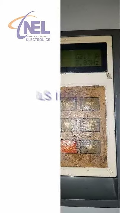 LS IP5A 75kw 400v on Injection Molding Machine Application - YouTube