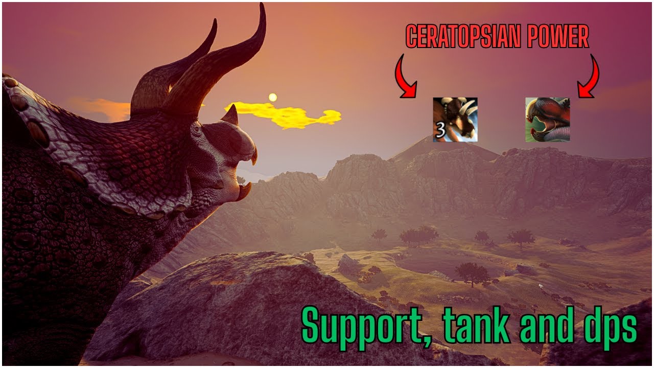 Ceratopsian groups are peak gameplay - Path of titans PVP - YouTube