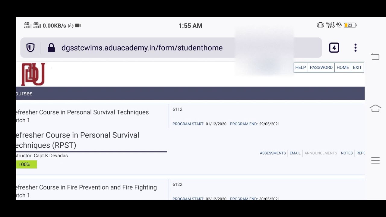 How to complete course(Detailed) in E-learning on DG Shipping Website ...